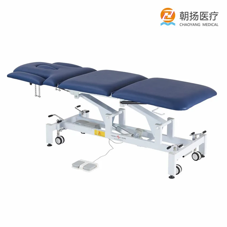 Professional Electric Height Physiotherapy Bed Adjustable Ultrasound ...