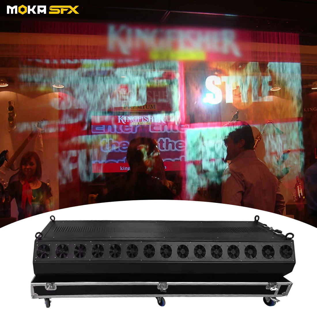 MOKA SFX Fog Screen Projection - Customizable Mist Machine
