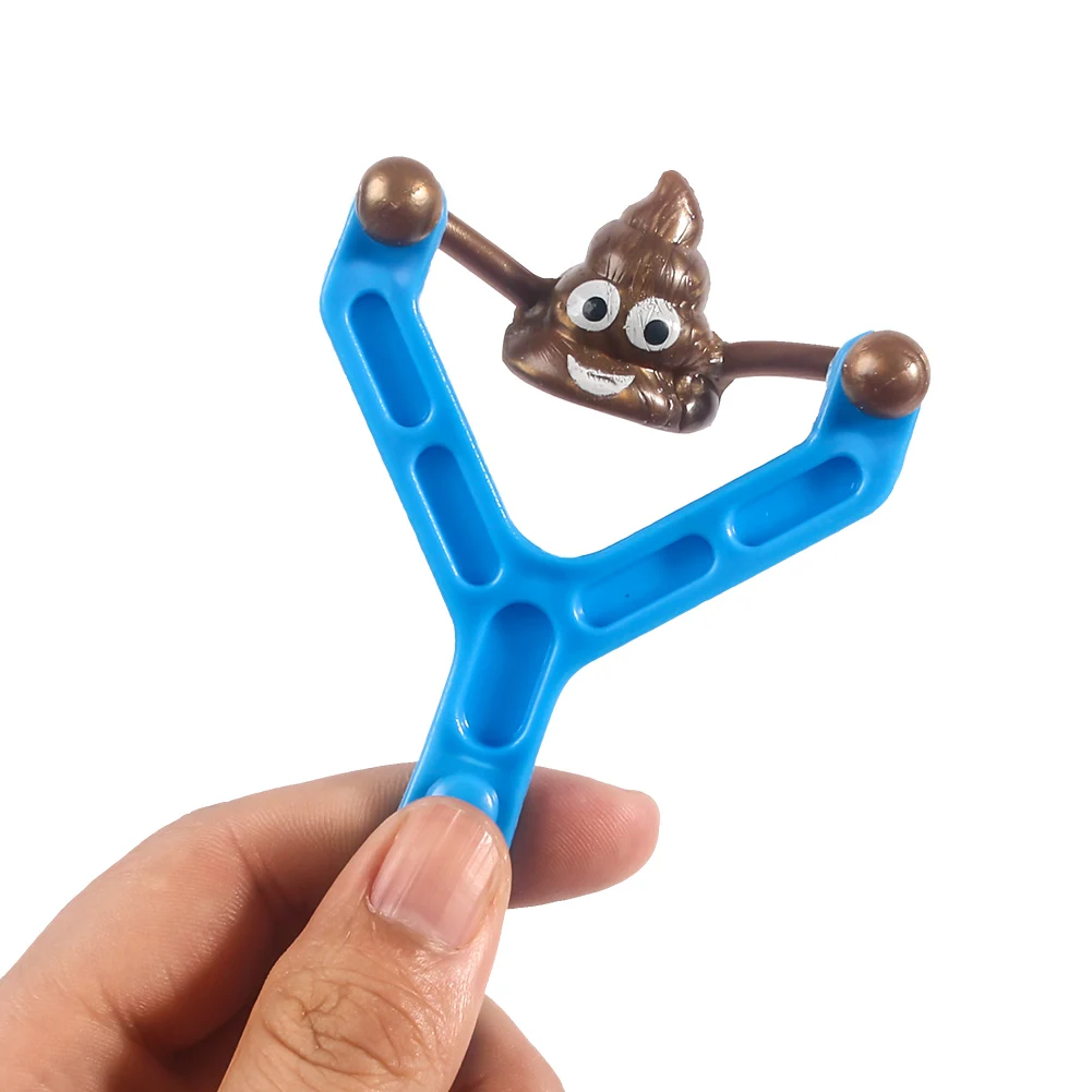 Funny Catapult Slingshot - Launch Sticky Poop Ejection Toy