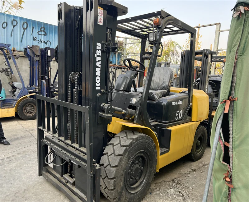 Japan Original Komatsu 5 Ton Fd50 Used Forklift In Good Condition - Buy ...