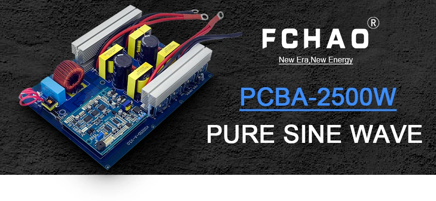 Fchao Portable Dc Ac Power System Pure Sine Wave Inverter Pcb ...