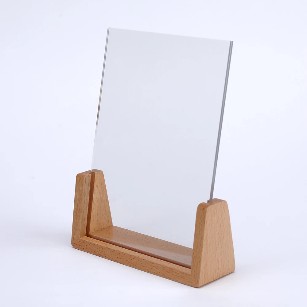 Wooden Acrylic Photo Frames - Stylish & Versatile Display