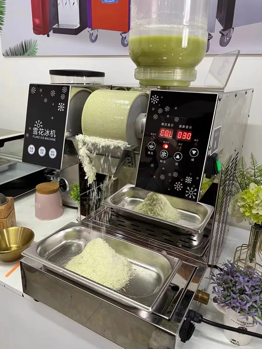 Commercial Korean Ice Shaving Machine Japanese Shaved Ice Cream Maker ...