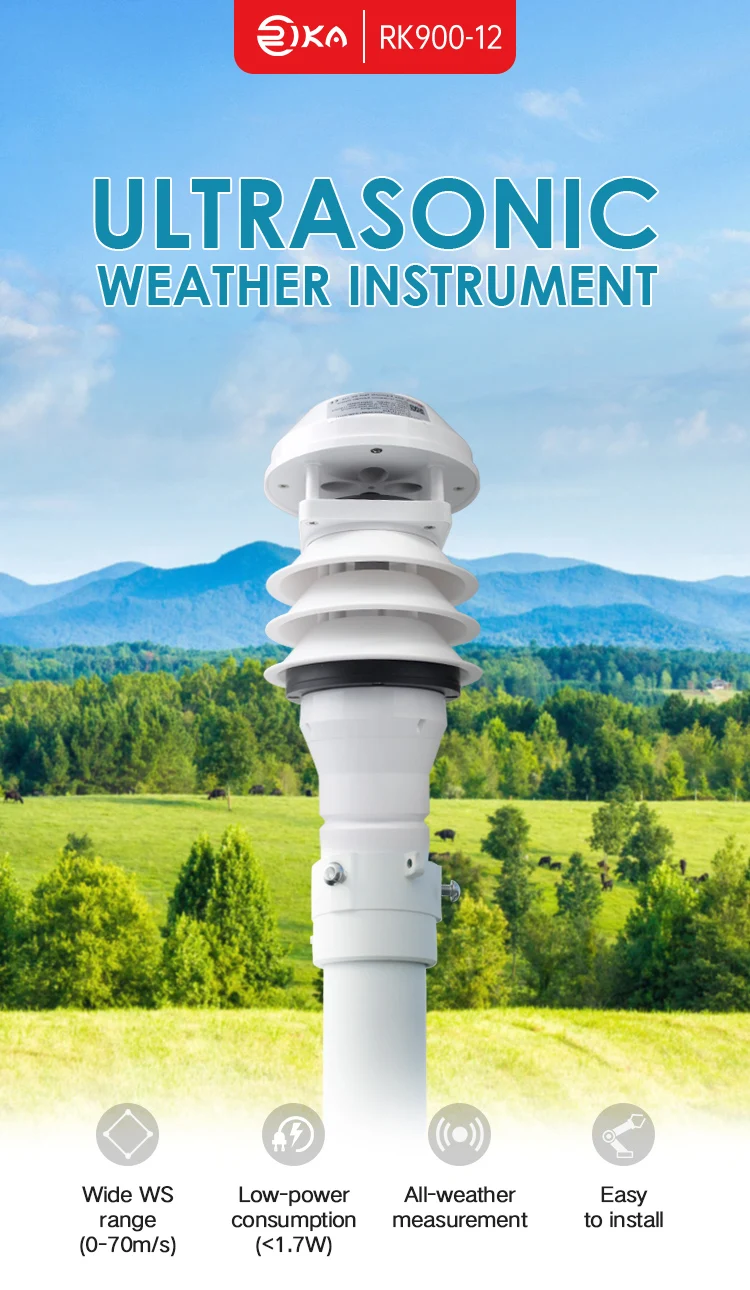 Ultrasonic Weather Station - Compact & Reliable Instrument