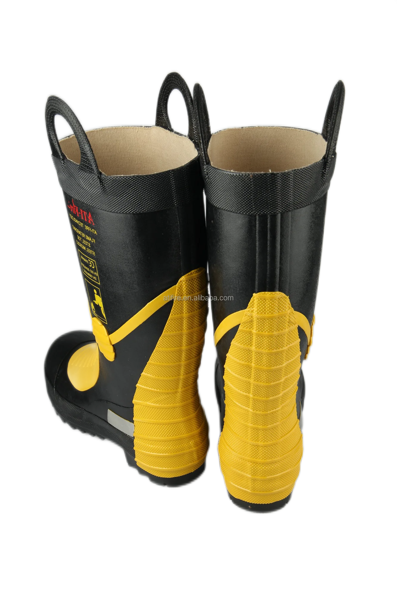 High Quality Waterproof Fireman Boots - Fire Fighting Safety