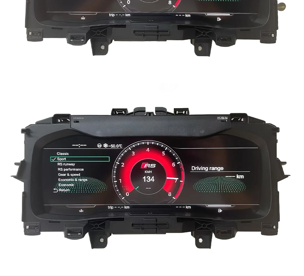 Virtual Instrument Cluster CockPit Digital Panel LCD Speedometer for ...