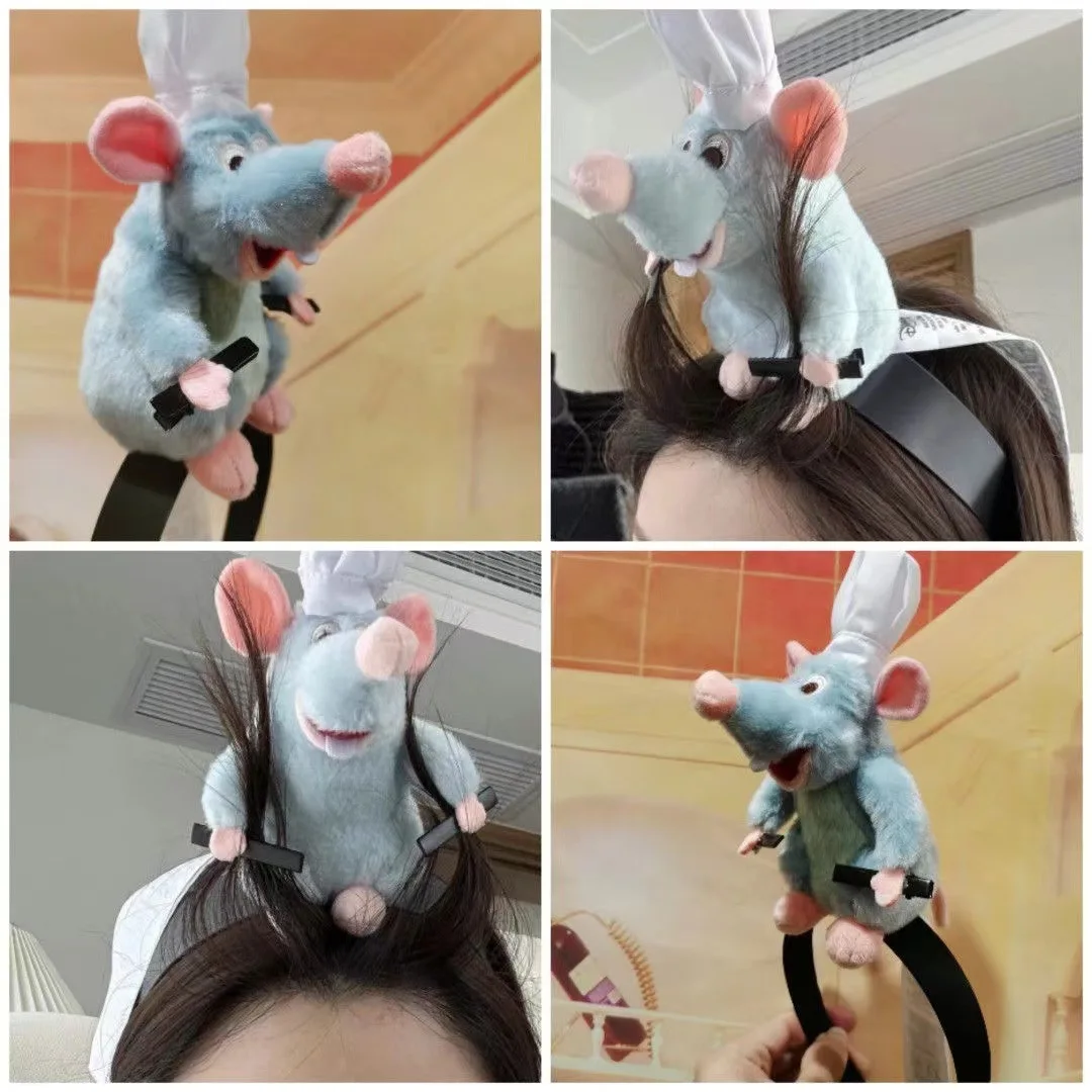 Standing 15cm Magnet Ratatouille Plush Action Figure Magnet Chef Rat ...