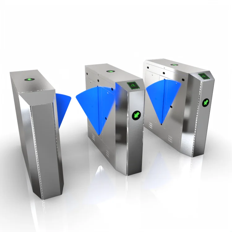 Emergency Exit Function Ensuring Safety Flap Barrier Gate For Subway ...