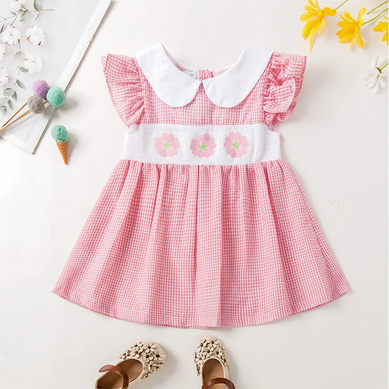 Custom Boutique Children Dresses Spanish Smock Baby Girl Dresses ...