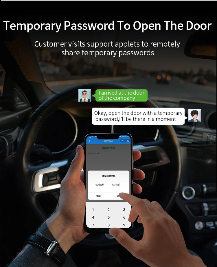 Smart Wifi Bluetooth Access Control Machine With Fingerprint Keypad ...