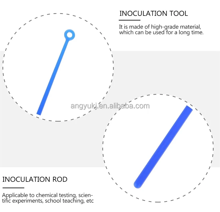 10ul Sampling Rod Disposable Inoculating Loop Individually Aseptic ...