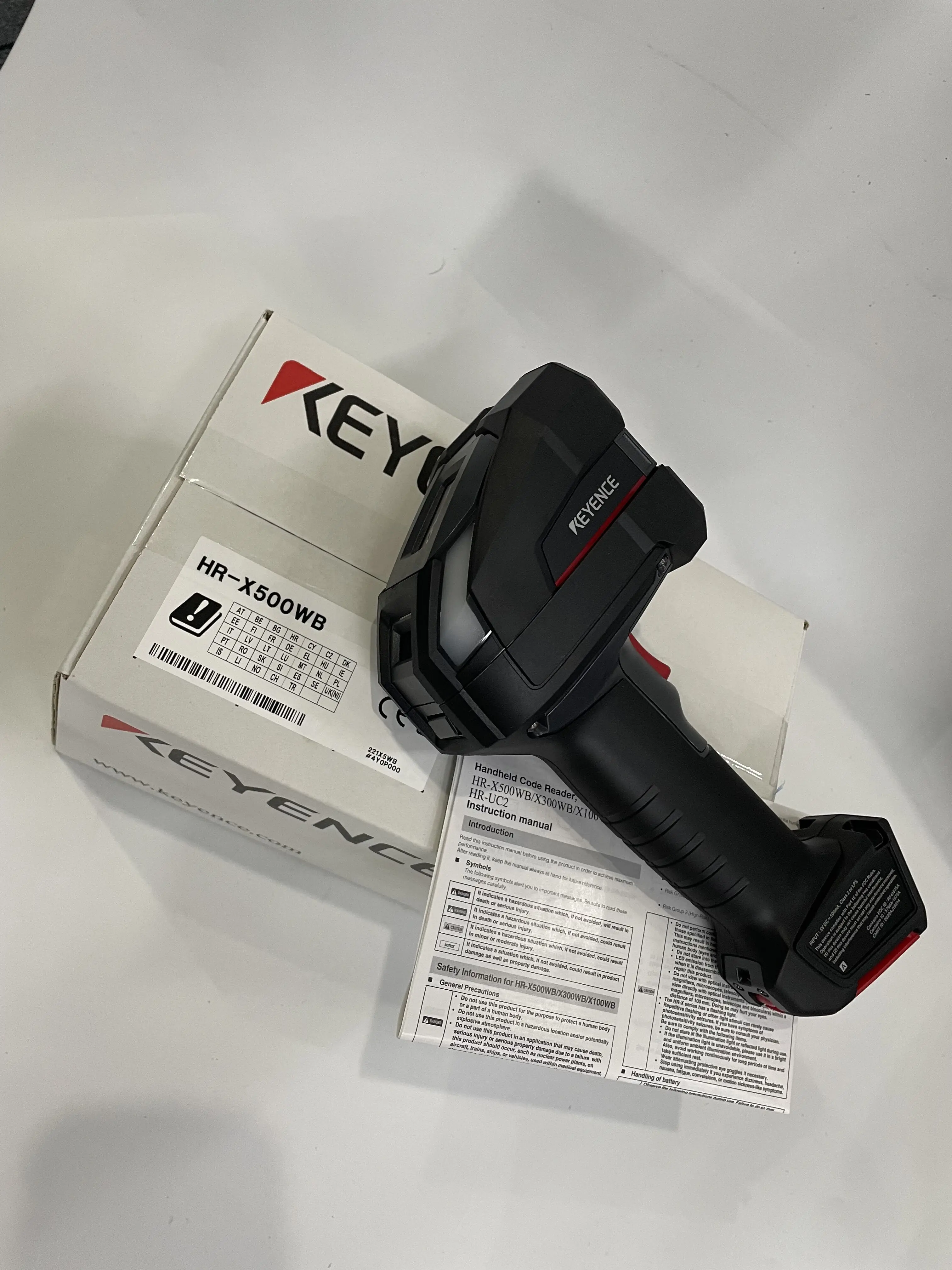 Original KEYENCE HR-X500WB Handheld Code Reader DPM Model Wireless