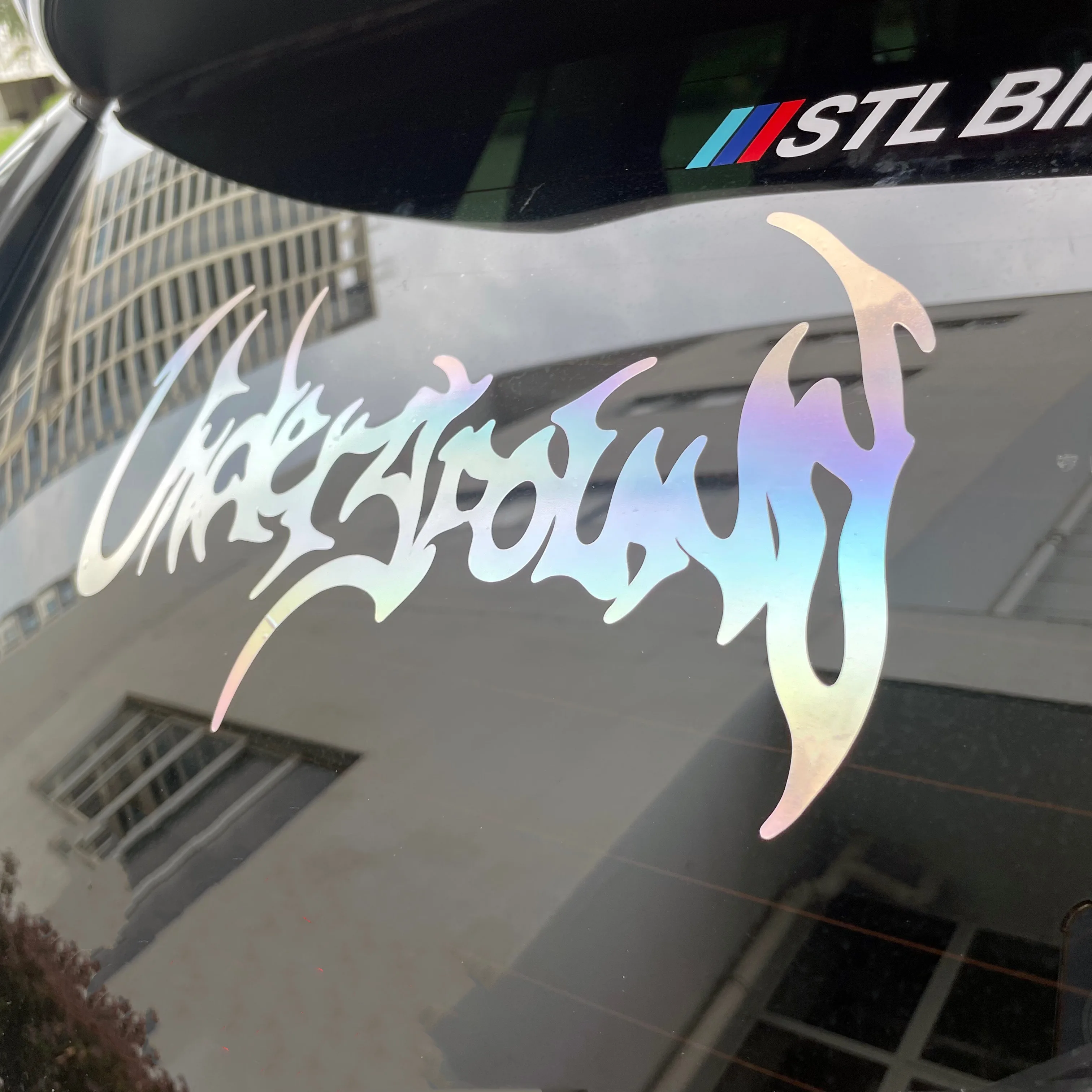 Custom Weatherproof Logo Window Sticker Lettering Decals