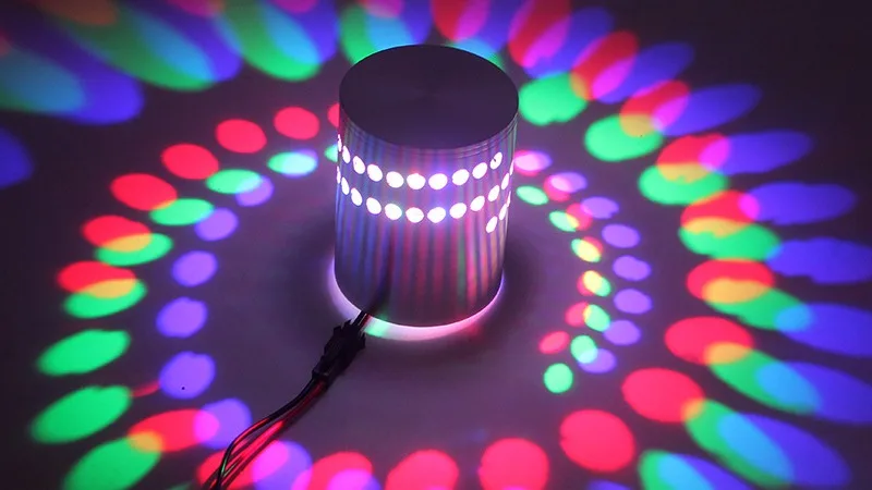 Rgb Spiral Hole Wall Light Decorative Ceiling Lamps For Living Room ...
