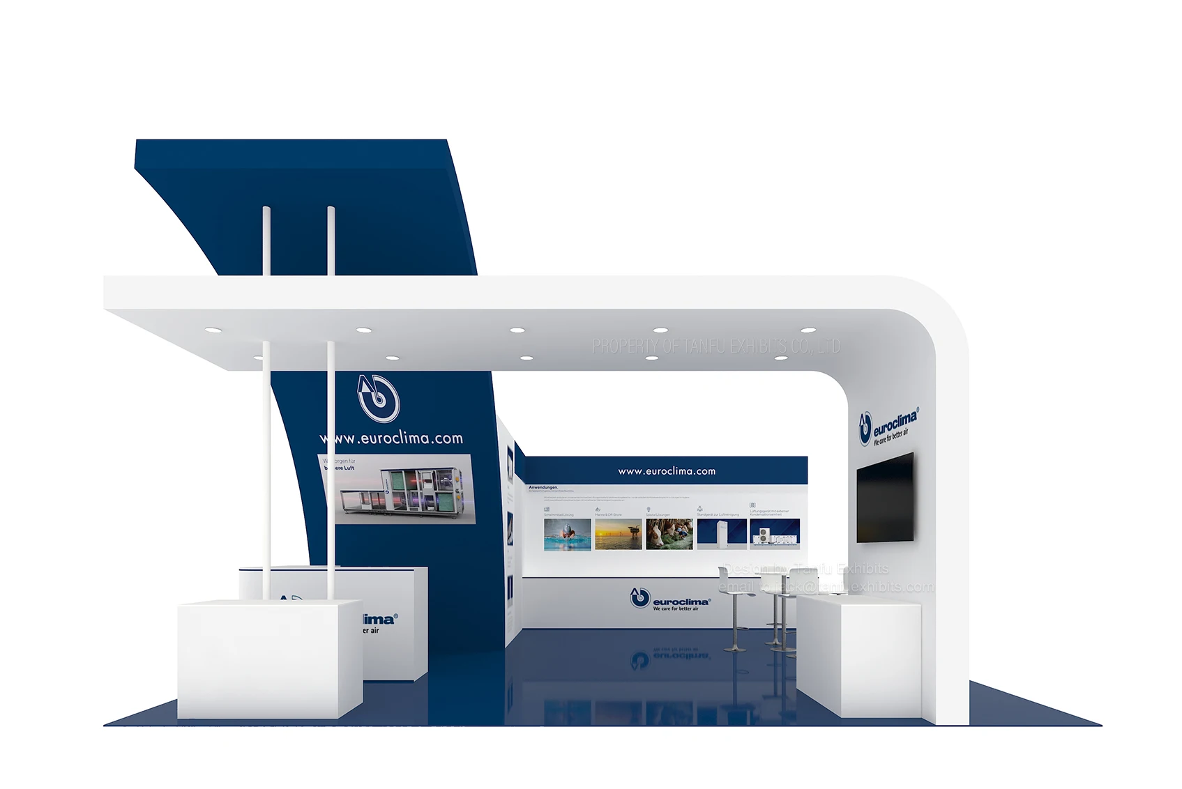 Custom Manufactured Modular System Exhibition Booth Event Booth ...