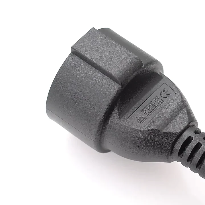 Pvc 3 Cores 2 Pin Ip44 Plug Extension Cord Safety Cover European ...