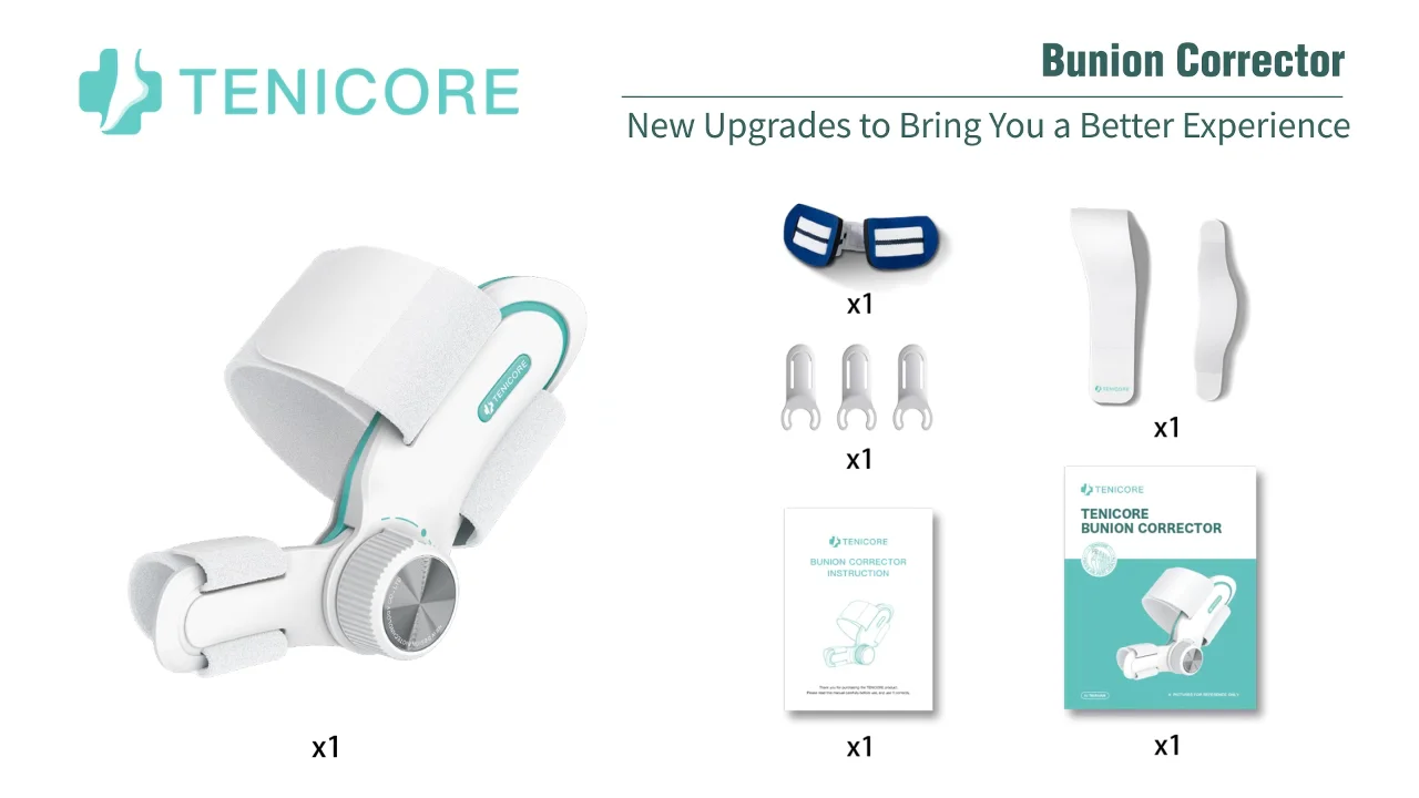 Tech Love Adjustable Orthopedic Straighten Splint Support Separator ...