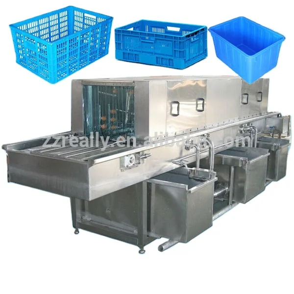 OEM Fully Automatic High Pressure Industrial Plastic Box Cleaning ...