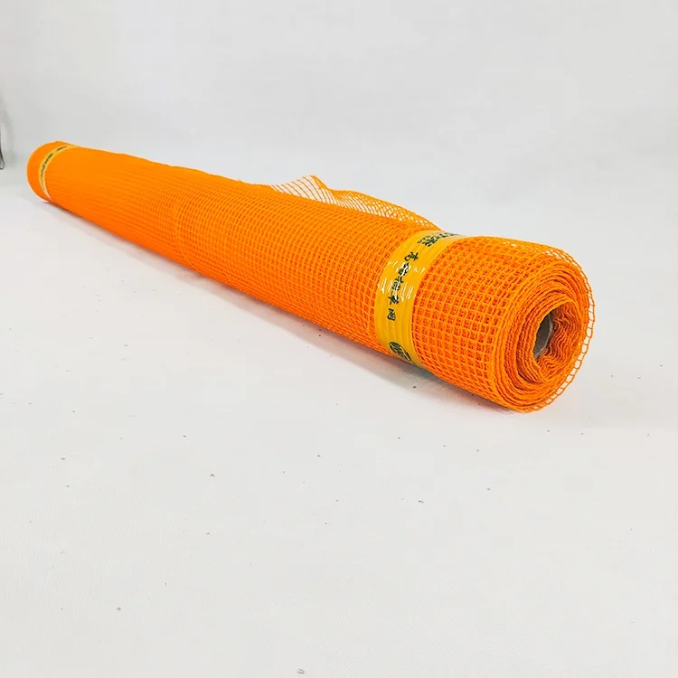 Customized Orange Square Mesh Construction Safety Net Fire-proof Dense ...