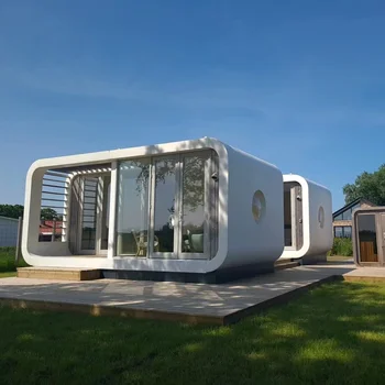 Prefabricated House Pod Prefab Capsule Hotel Room Sleeping Apple Pod ...