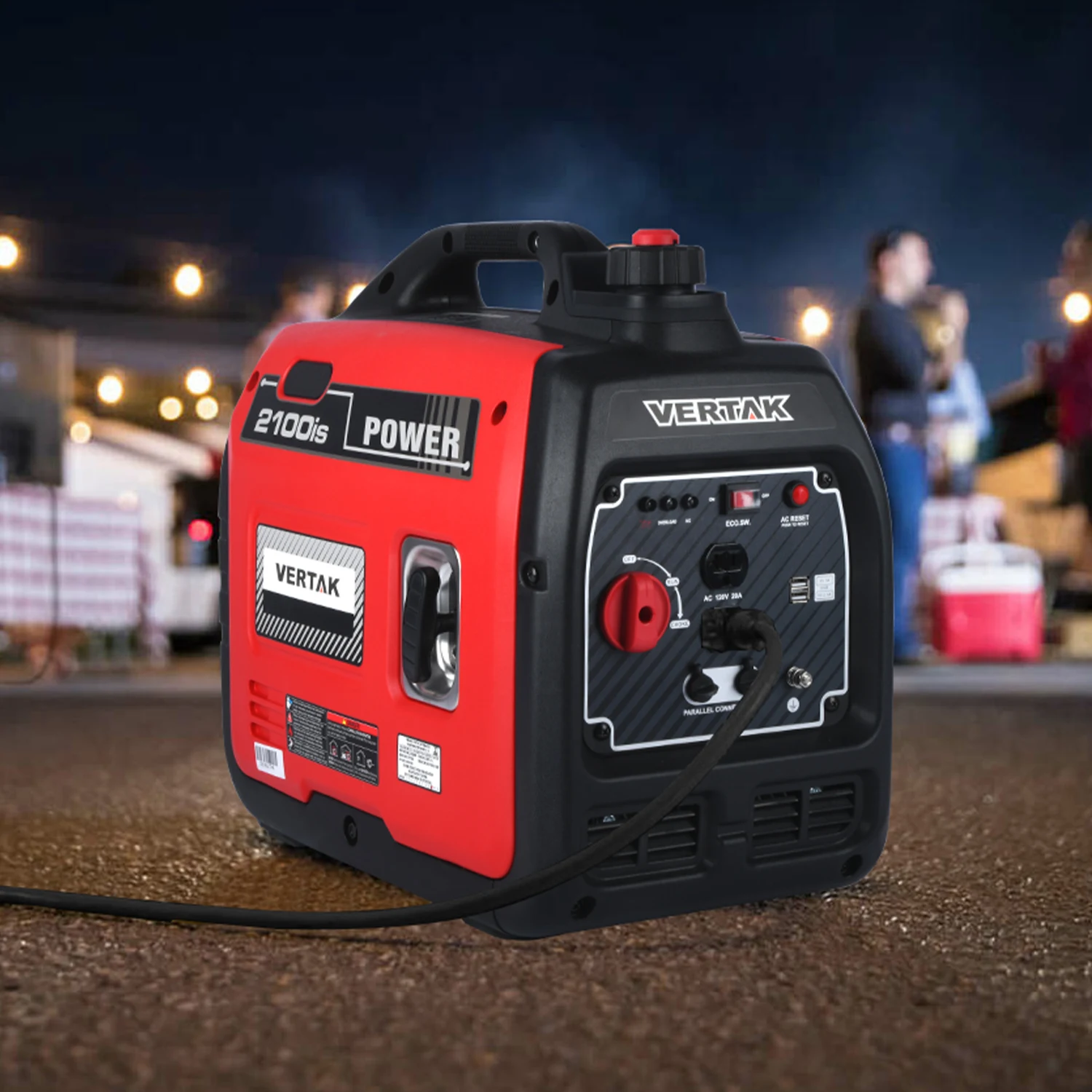 Vertak Quick Work Camping 2000watt Generator Mini Convenient Noise ...