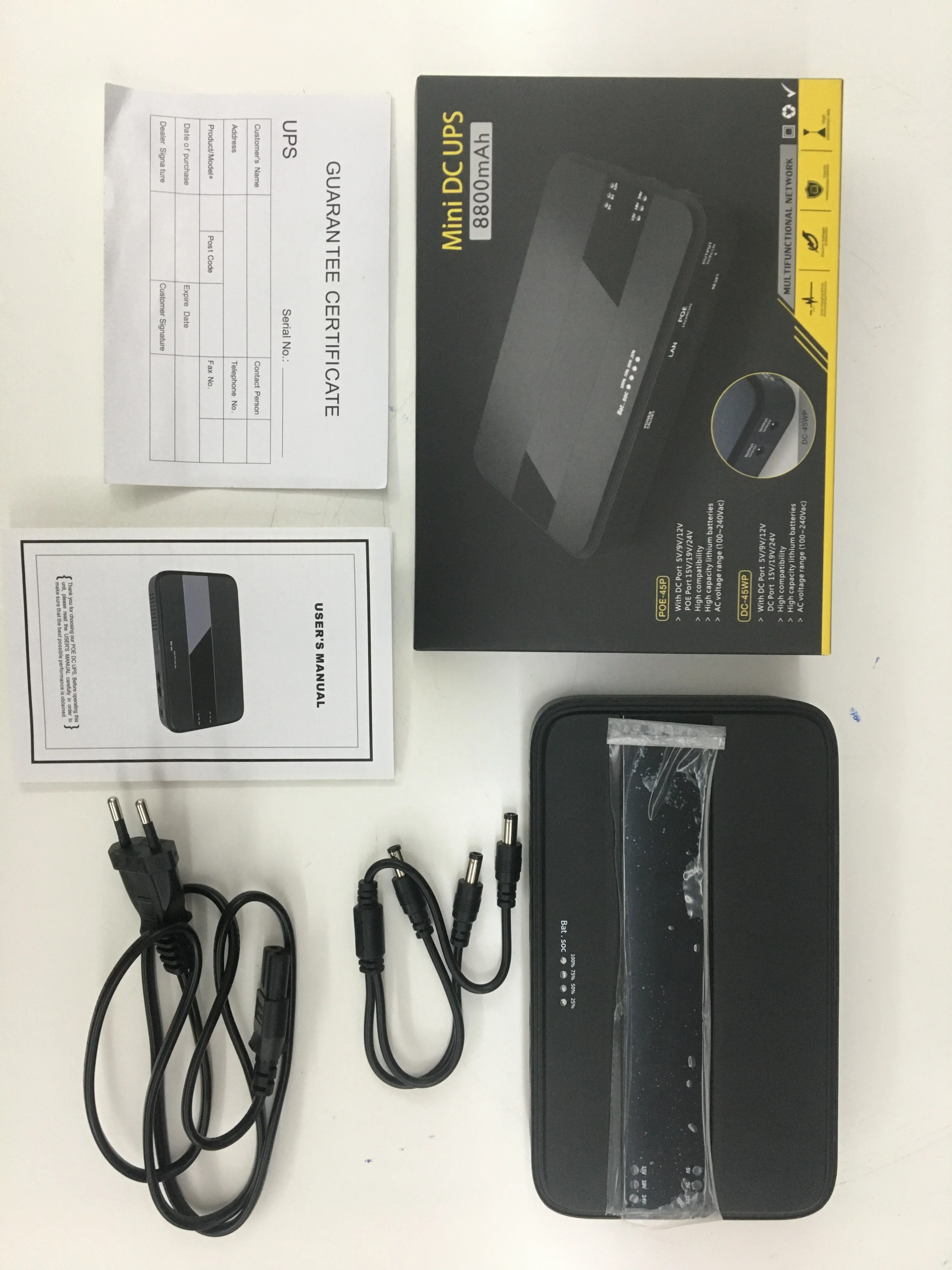 Ske 15v 24v Wifi Router Power 12v Dc Portable Battery 5v 9v Mini Ups ...