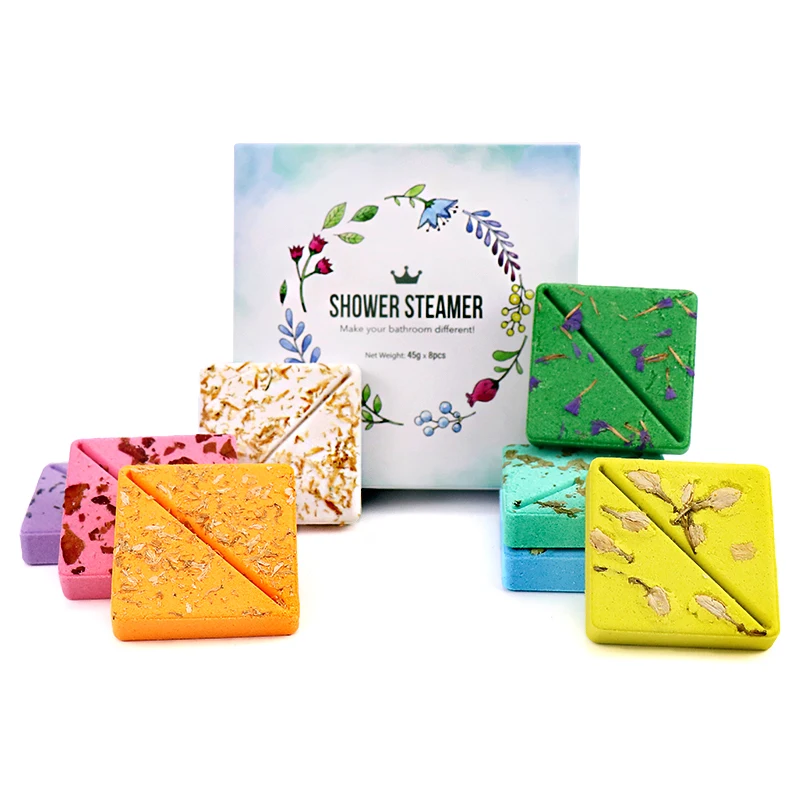 Custom Cleverfy Flower Shower Steamer Tablets - Aromatherapy