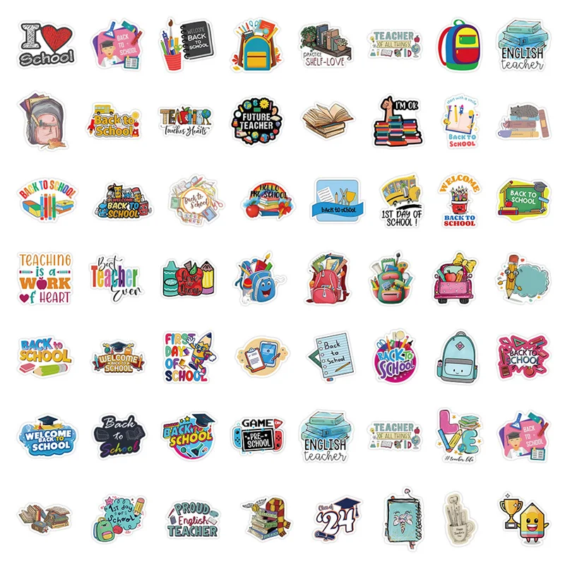 Accept Custom Characters Vinyl Stickers Hot Sale Paper Adhesive ...