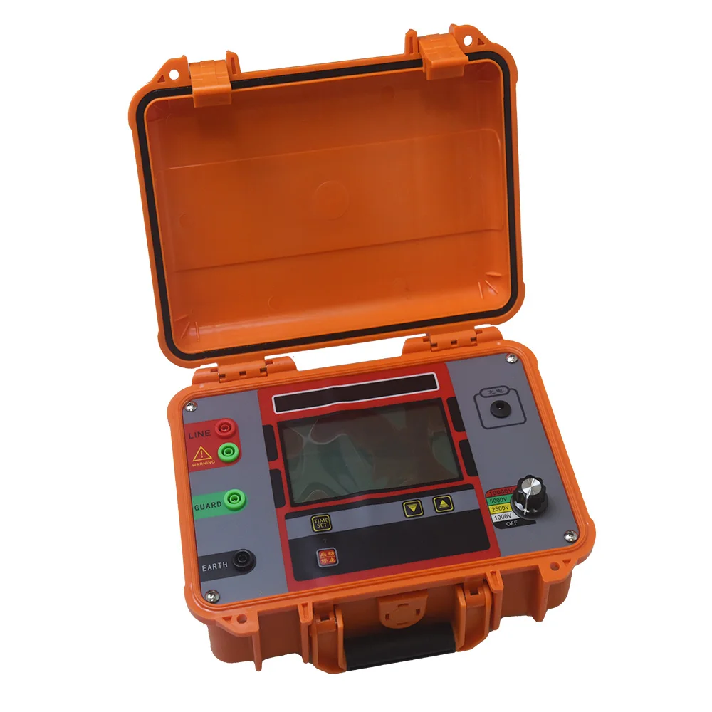 JH3302 10kv High Voltage Digital Ohm Meter Megameter Digital Clamp ...