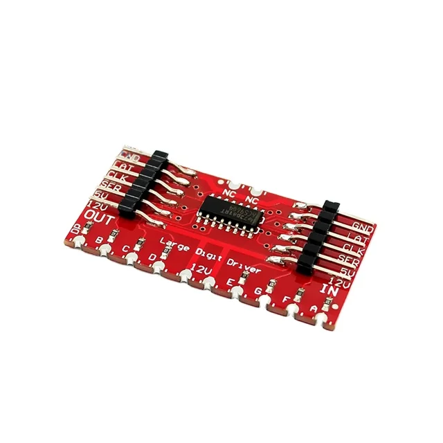 Tpic6c596 8-bit Shift Register 7-segment Digital Tube Driver Register Moduleintegrated Circuit ...