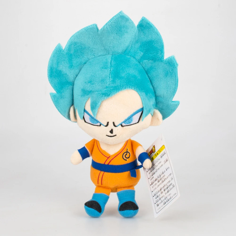 Anime Dragon Ball Z Stuffed Plush Toys Saiyan Guko Piccolo Vegeta Majin ...