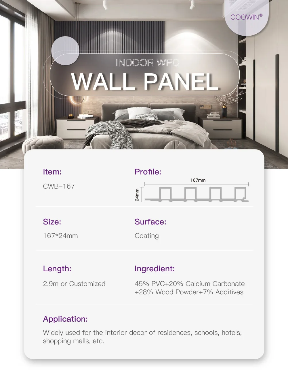 Wood Grain Surface Series Dining Paneling for Walls Wpvc Wall Panels ...