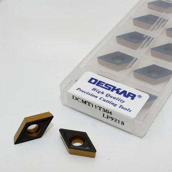 Cnc Cutting Inserts Machine Box Cut Carbide Turning Tools For Lathe Dcmt11t304/dcmt11t308 Lf9218 ...