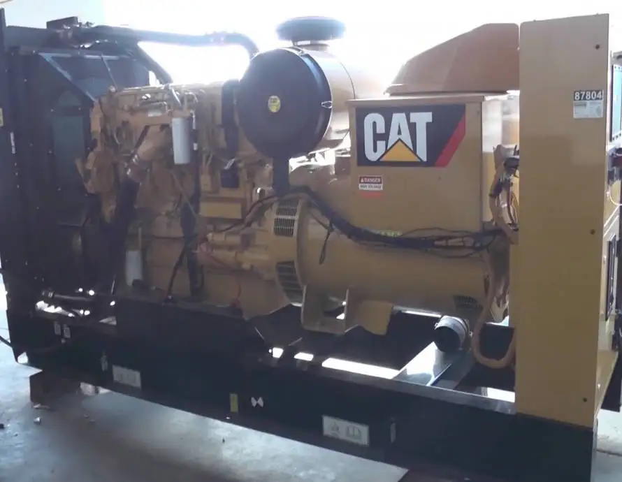 Used Diesel Generator C15 ACERT Genset Diesel Generator 500KVA Water ...
