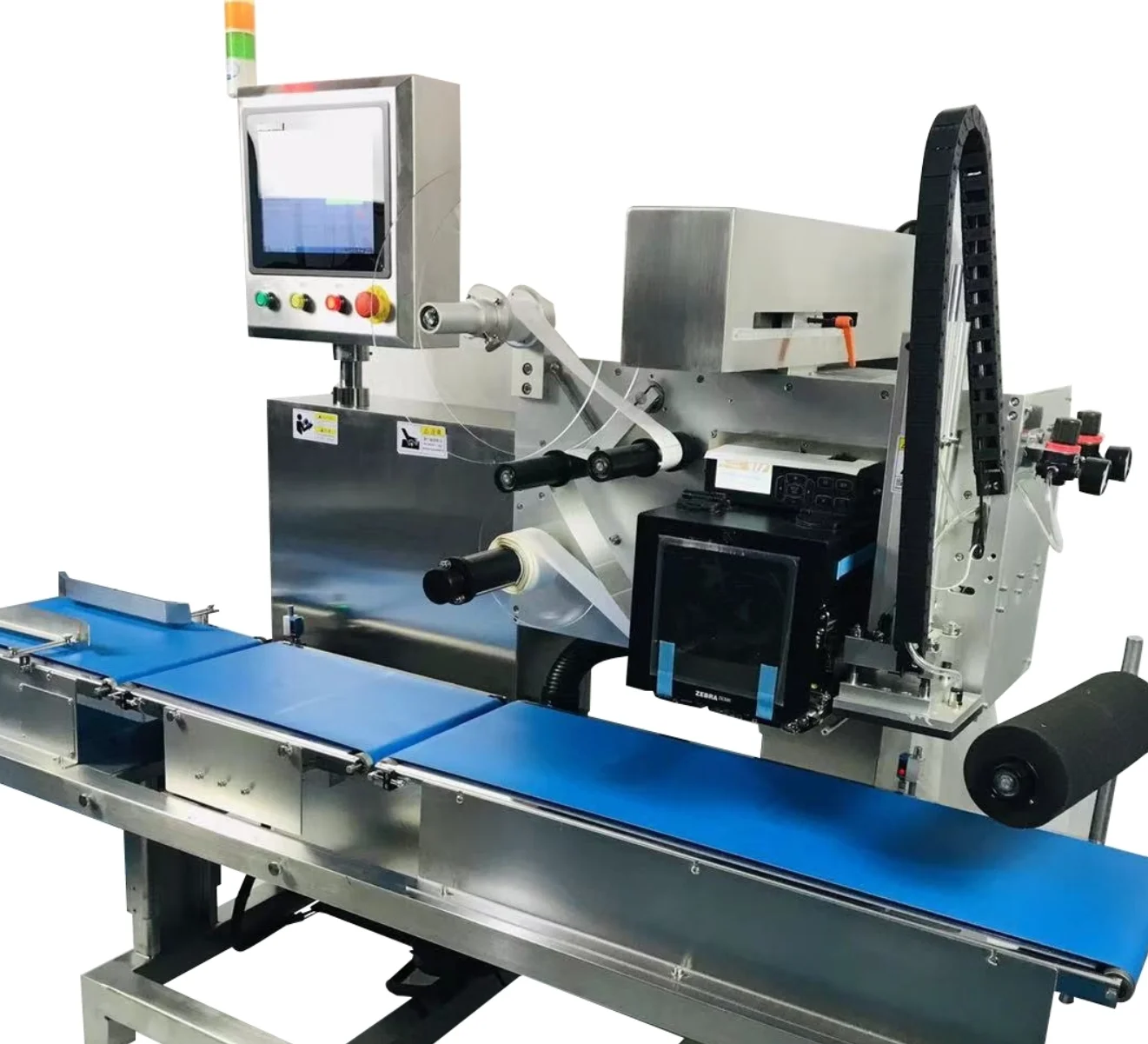 Skyone Automatic Flat Labeling Machine Can Print The Content Of The ...