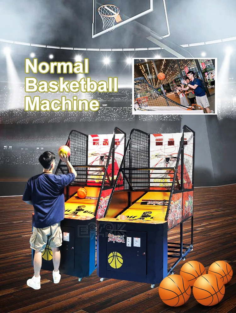 Indoor Redemption Entertainment - Coin Operated Basket Ball Machine