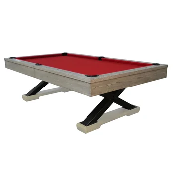 Custom Modern Home Solid Wood Slate Tennis Pool Table Dining Room Table ...