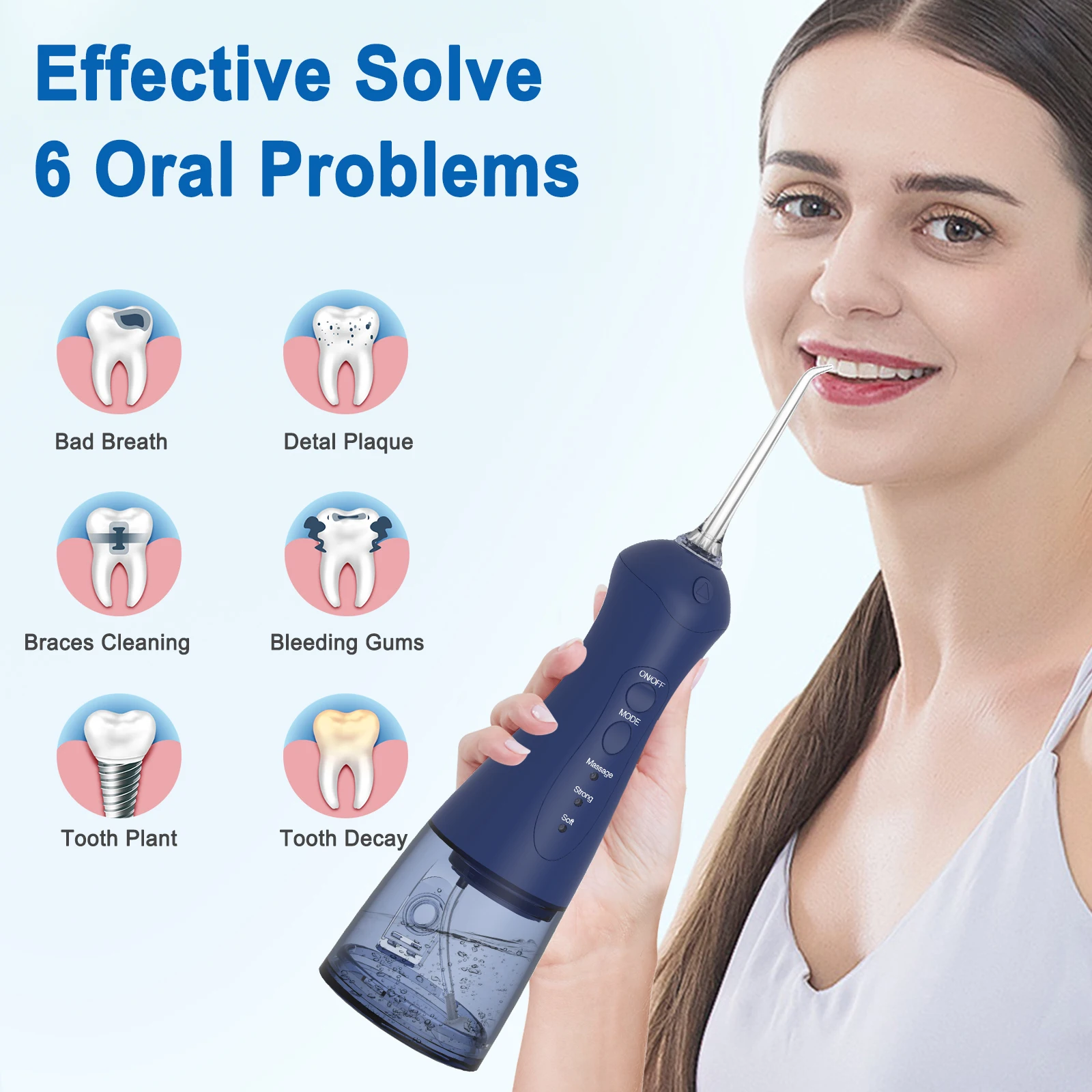 Portable Cordless Electric Pick Cheap Price Dental Water Flosser ...