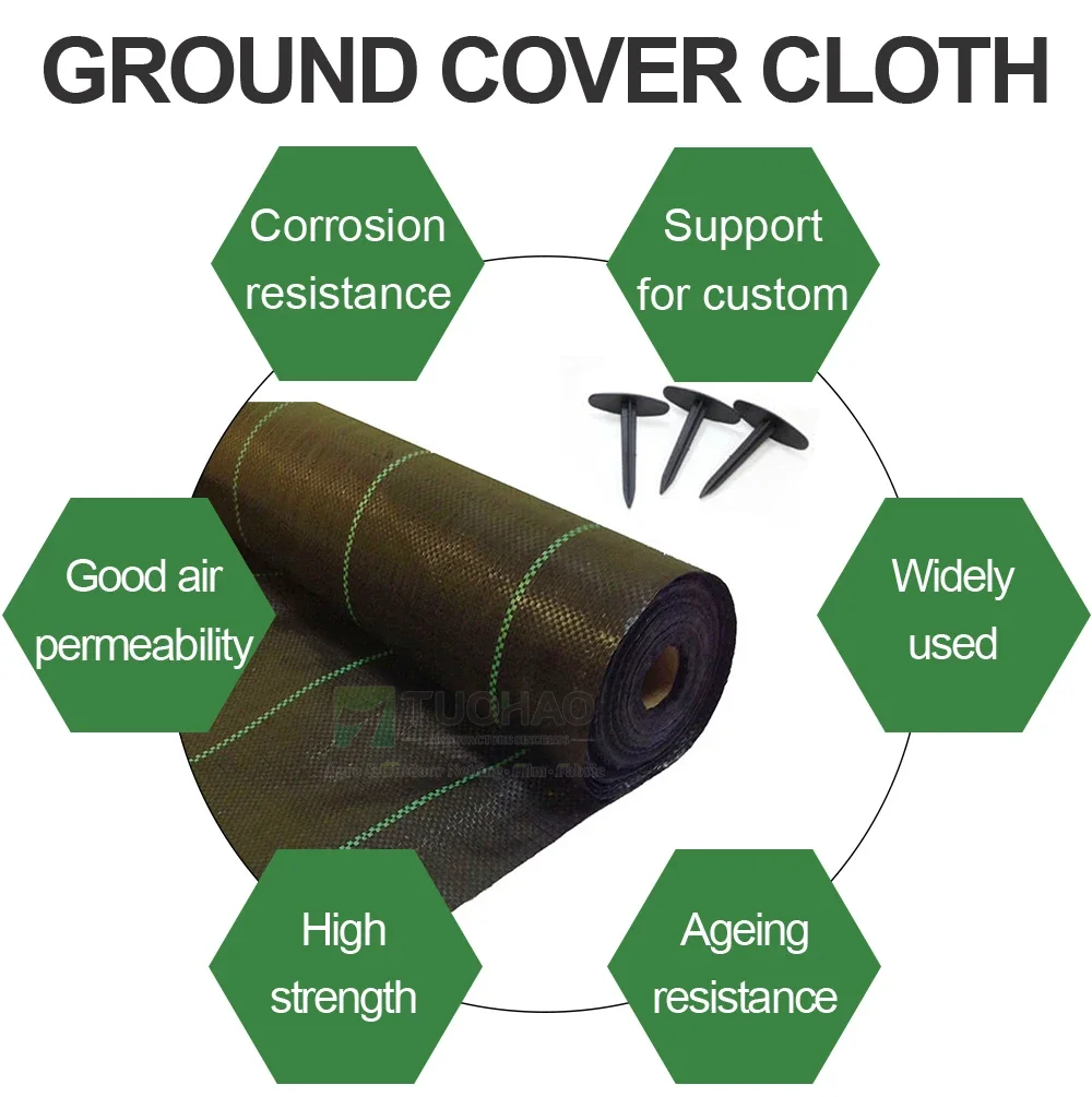 Agricultural Weed Mat Ground Cover Anti Grass Weed Cloth Mulch Mat Anti ...