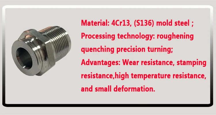 Hot Runner Hot Nozzle Mt2 Large Nozzle Hot Nozzle,Copper Sleeve Heating ...