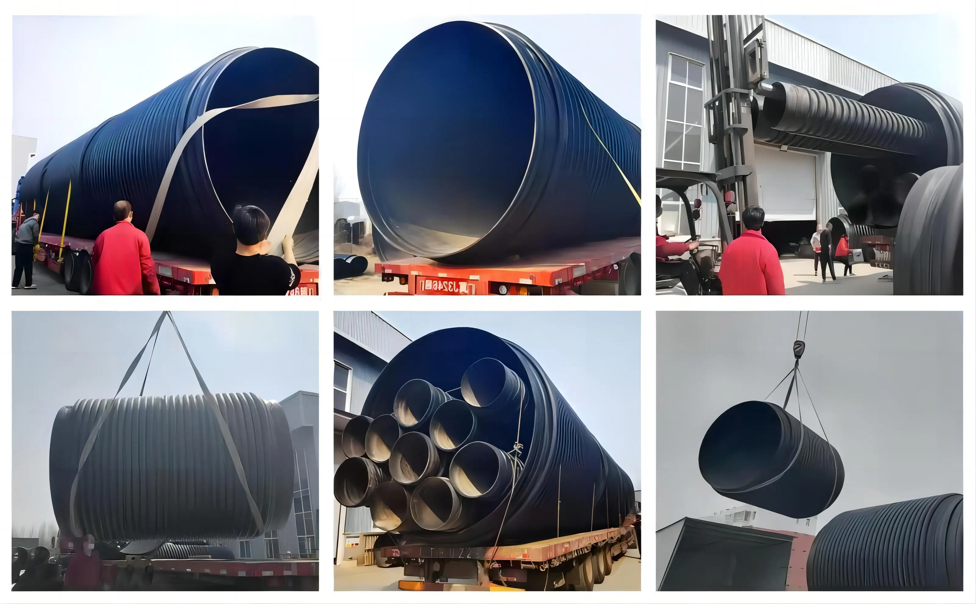Dn300 -dn 4000mm Krah Tube Hdpe Winding Structure Wall Plastic Carat ...