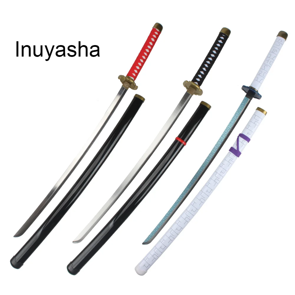 Wooden Samurai Katana Inuyasha And Cosplay Anime Sword Toy Swords For ...