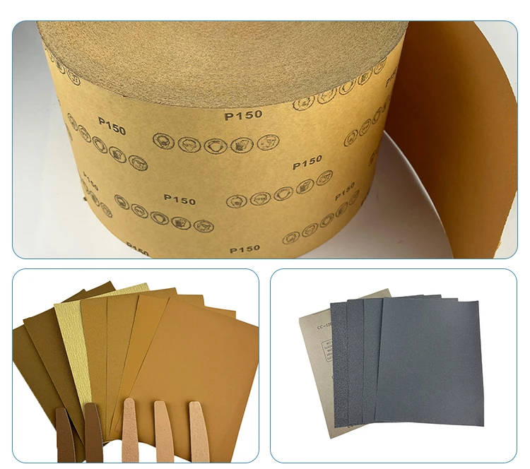 Fuji Star Sandpaper Roll - Zebra Sandpaper Sheets for Manicure