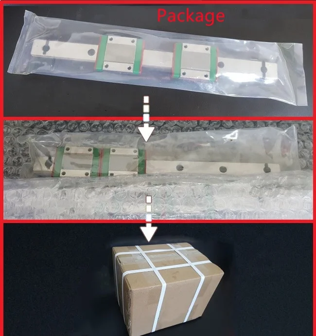 Stainless Steel 440c Linear Block Carriage Bearing Mgn12c Mgn12h Mgn12r ...