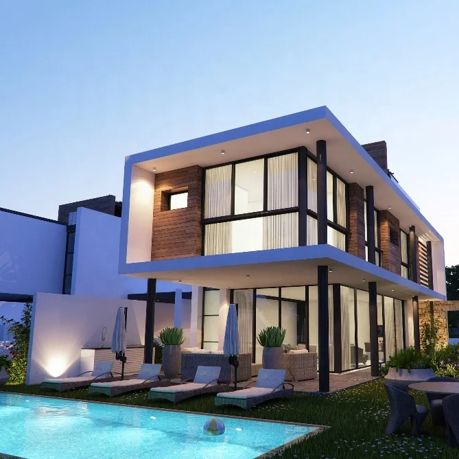 Light Steel Villas Prefab Houses Modern Luxury Design Houses ...