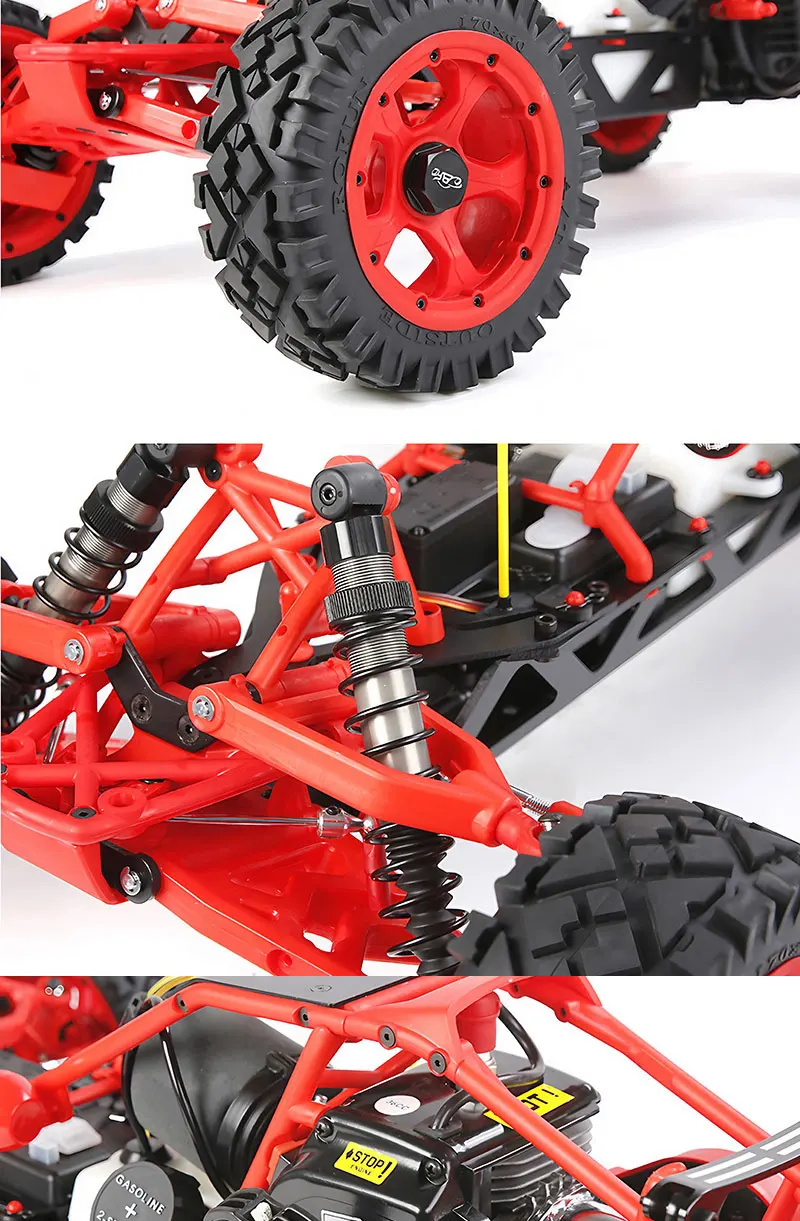 Rovan Baja 360c Two Stroke All Terrain 2.4g Petrol Fuel 1 5 Scale Rtr ...