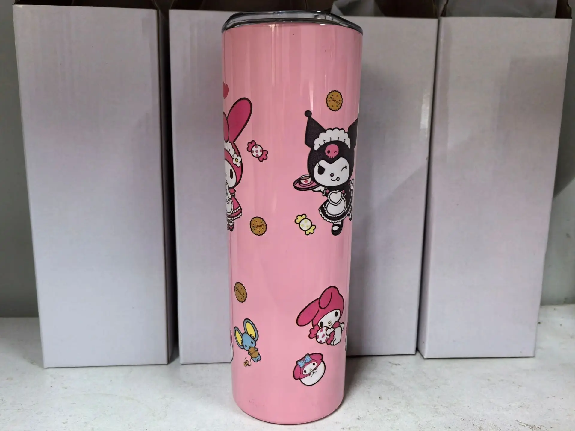 Stitch 20oz Thermos Mug Cup with Screw Lid Insulated Drink Cups Vacuum ...