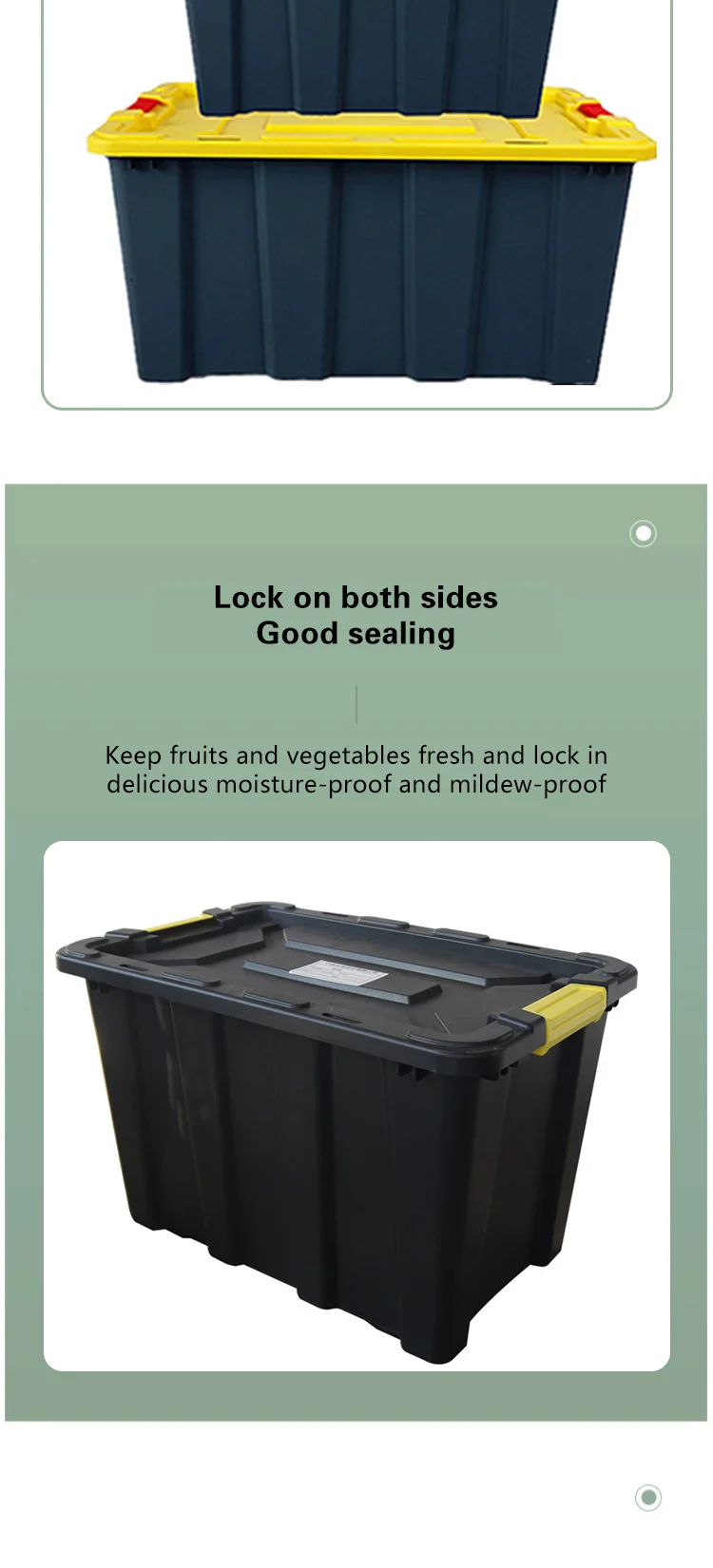60L Heavy Duty Containers - Durable & Sustainable Storage
