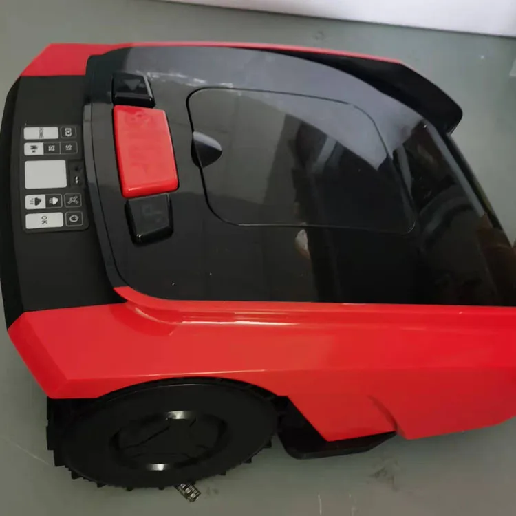 Smart Electric Robotic Lawn Mower 0cc 90w Robot Electric Battery 2.5ah ...