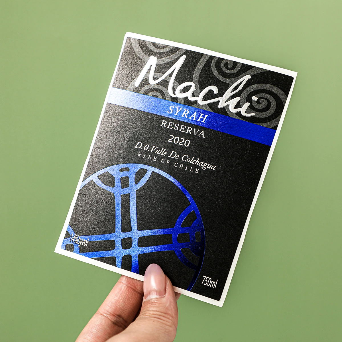 Custom Textured Labels Raised Uv Copper Gold Foil Embossed Sticker ...